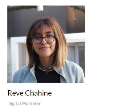 Reve Chahine Portfolio
